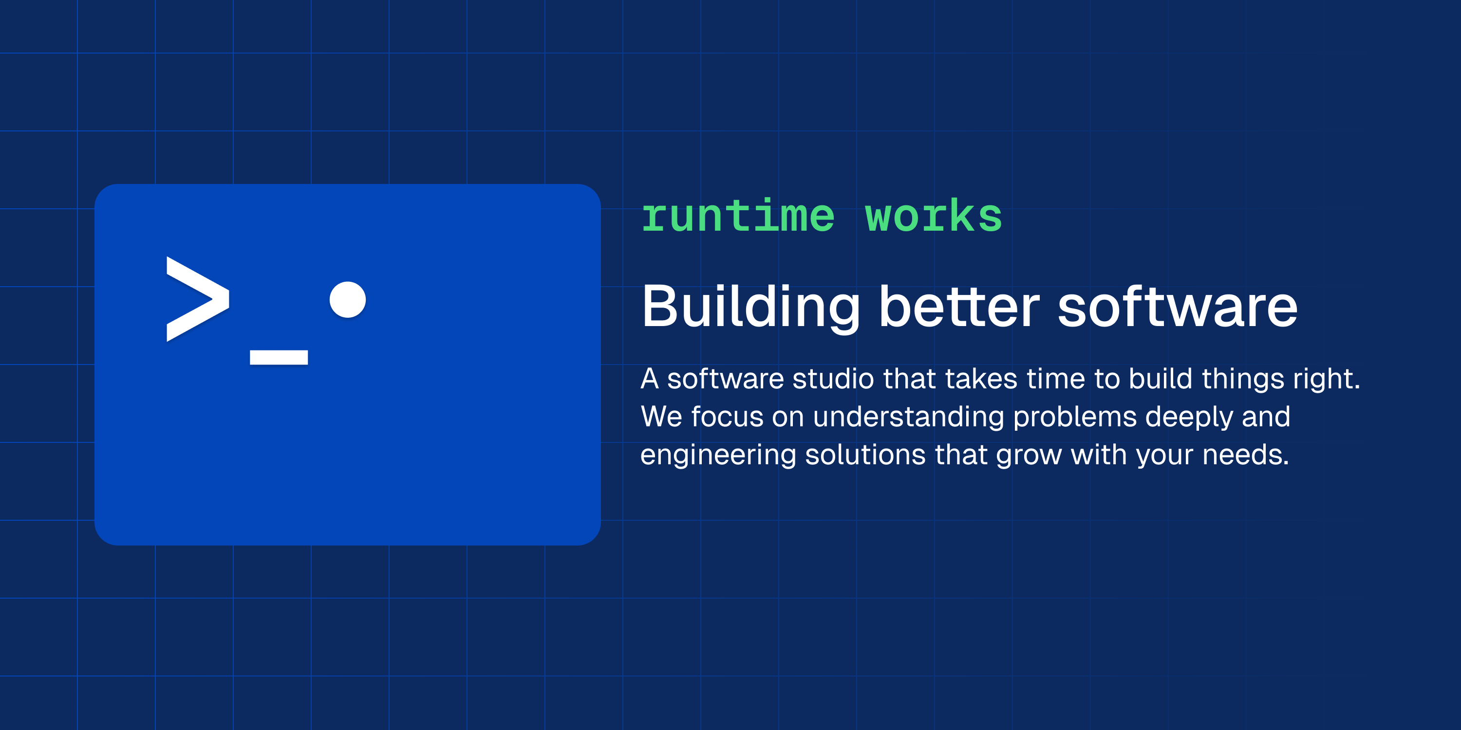 runtime.works - Building better software